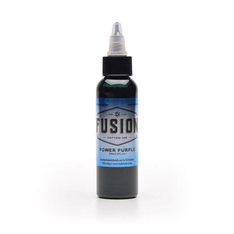 Fusion Ink Power Purple Professional Tattoo Ink Eikon Tattoo Supply