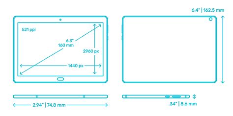 Apple IPad 9th Gen Dimensions Drawings Dimensions Com
