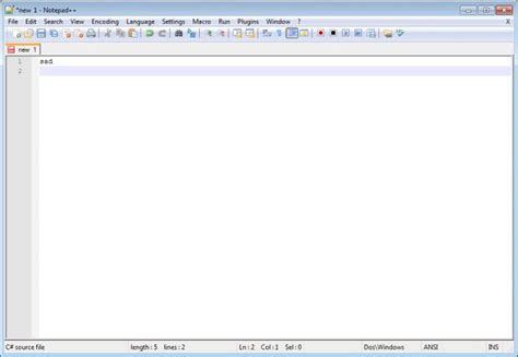 View Notepad Screenshot