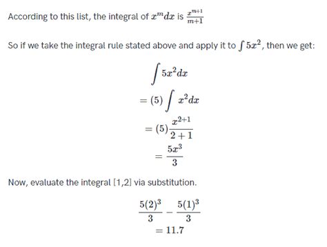 Definite Integral Calculus Example Problem And Answer Pe Exam