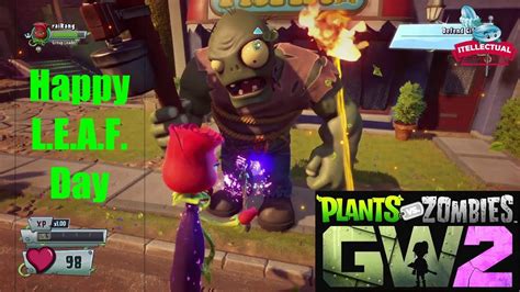 Plants Vs Zombies Garden Warfare 2 Dave Bot 30001 Leaf Quest Happy