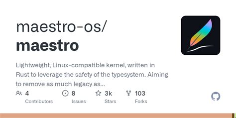 Github Maestro Osmaestro Lightweight Linux Compatible Kernel