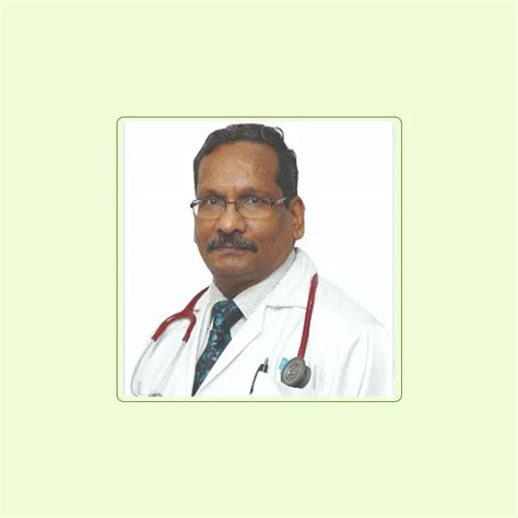 Dr Subba Rao B Renowned Nephrologist In Chennai Safartibbi