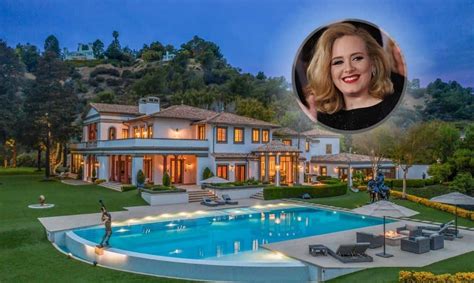 A Glimpse Into Adeles Stunning 58m Mansion The House That Rocky Built