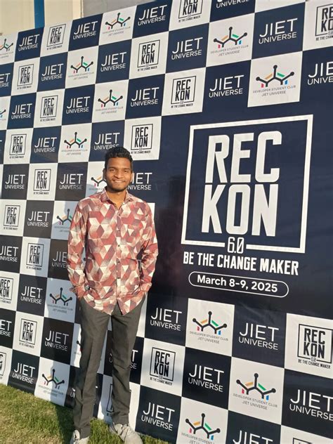 Hackathon Innovation Technology Reckon6 Teamwork Problemsolving Harshwardhan Goyal