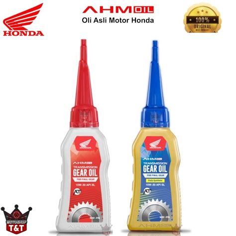 Jual Oli Motor Matic Metik Gardan Gear Transmission Gear Scooter Ahm Honda 120 Ml Shopee Indonesia