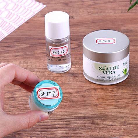 12 매팩 빈 스티커 흰색 자기 접착 스티커 이름 라벨 스티커 학생 문구 학교 사무용품 문구 스티커