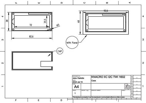 Two Cases Iic I2c Twi 1602a 3d Model 3d Printable Cgtrader