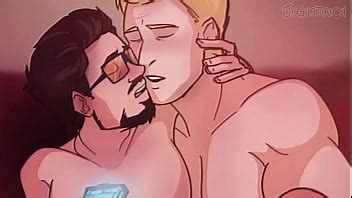 Iron Man X Captain America Tony Stark X Steve Rogers Stony Marvel Gay
