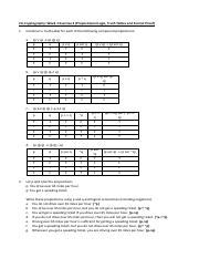 Study Guide On Propositional Logic Truth Tables And Formal Course Hero