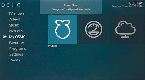 Osmc A Friendly Media Centre For Your Raspberry Pi Dev Board