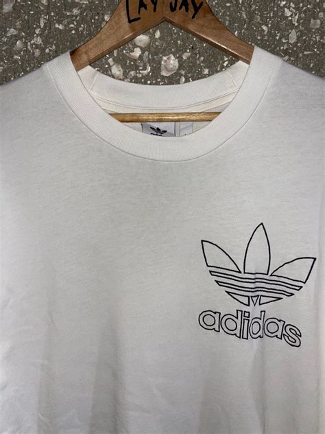 Adidas Trifoil Big Logo Mens Fashion Tops And Sets Tshirts And Polo