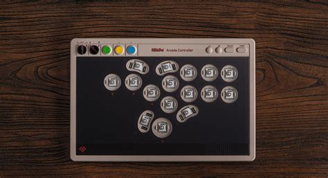 8bitdo The 8bitdo Arcade Controller Features A Hot Swappable Pcb With 16 Kailh Wizard Low