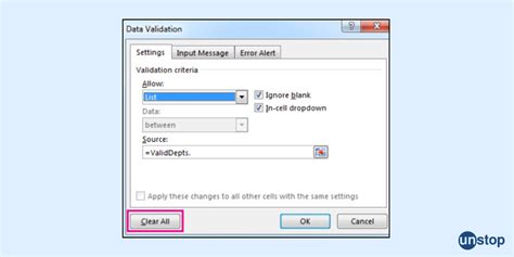 How To Remove A Drop Down In Excel Step By Step Guide Unstop