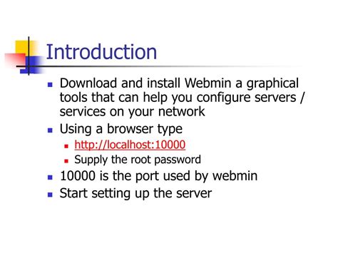 Ppt Setting Up Dns Using Webmin Powerpoint Presentation Free Download Id977527