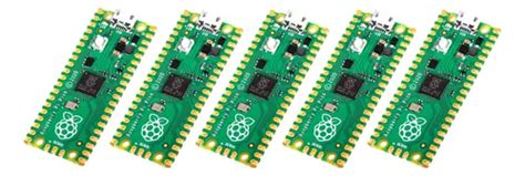 5x Raspberry Pi Pico Rp2040 Programação Eletrônica Maker Frete Grátis