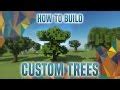 Guide On Building Good Looking CUSTOM TREES Minecraft Map