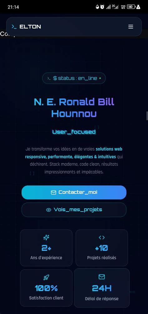 Développementweb React Typescript Portfolio Webdesign Frontend