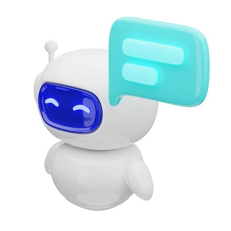 Premium Psd Chatbot 3d Icon For Artificial Intelligence