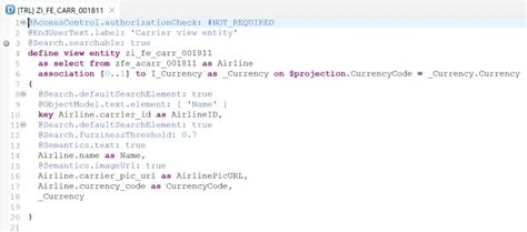Abap Restful Application Programming Model 10 Travel Service