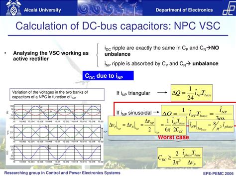 PPT DC BUS Capacitor Rating Of The Back To Back NPC Converters PowerPoint Presentation ID