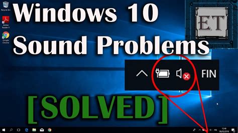 Fix Sound Problems Windows 10 Etpshark