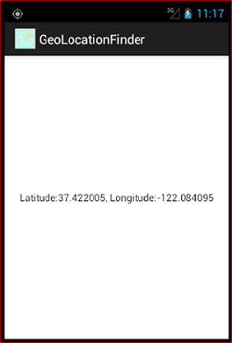 Get Current Location In Android Javapapers