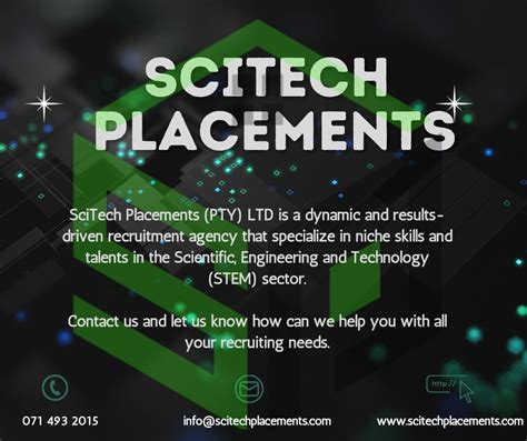 Scitech 💚 On Linkedin Recruitment Agency Businessgrowth Stemagency