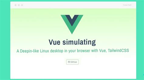 A Deepin Like Linux Desktop In Your Browser With Vue Tailwindcss
