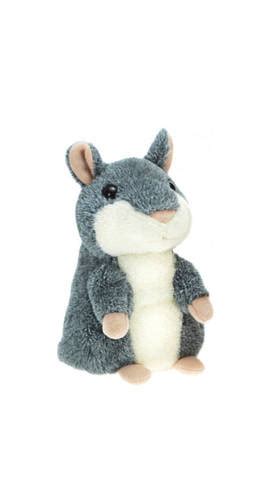 Говорящий хомяк Woody O'Time серого цвета оригинал детская ...