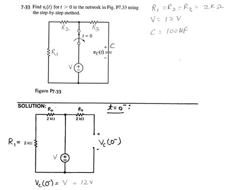 Question About This Rc Circuit And Voltage Across The Capacitor Electrical Engineering Stack