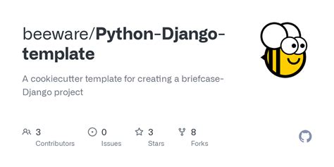 Github Beeware Python Django Template A Cookiecutter Template For Creating A Briefcase Django