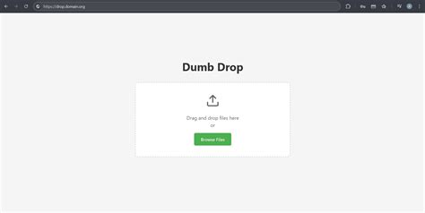 Github Dumbwareiodumbdrop Dumb File Dropper