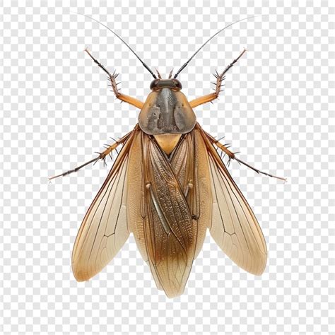 Premium Psd Cockroach Fly Full Body Isolate On Transparency