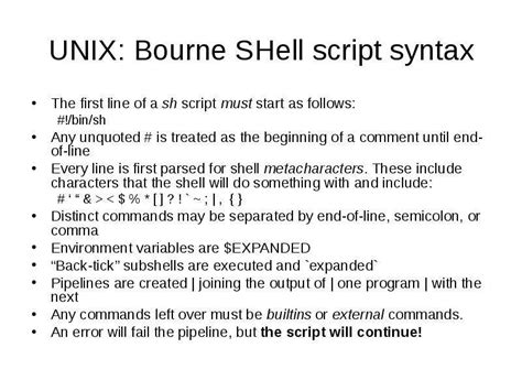 Unixlinux Commands And Shell Programming презентация доклад проект