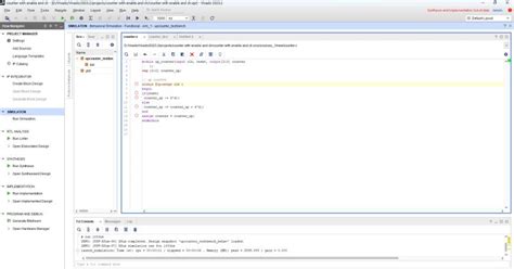 Ram Shankar On Linkedin Day 13 Of Xilinx 😶‍🌫️ Designed A 4 Bit Counter With Reset In