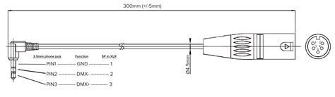 DMX Adapter Cable For ART By Astera