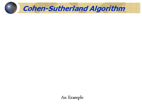Computer Graphics Clipping Cohen Sutherland Algorithm Line Cyrusback