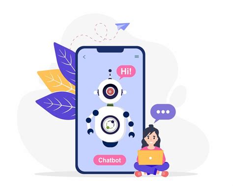 Premium Vector Women Talking With Chatbot Robot In Smartphone App Concept Of Ai Chatbot