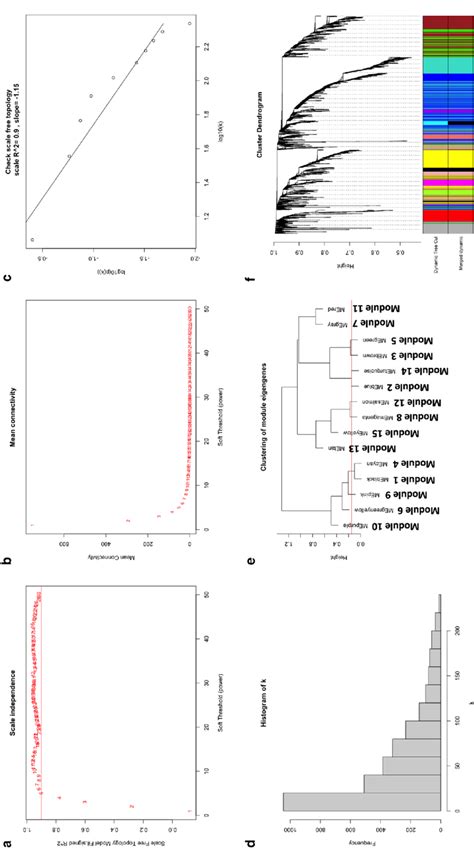 Construction Of The Weighted Gene Coexpression Network Analysis With