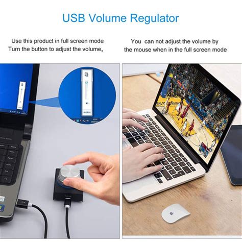 GetUSCart USB Volume Control AIMOS Lnline Volume Knob Lossless Audio Computer With Ft USB