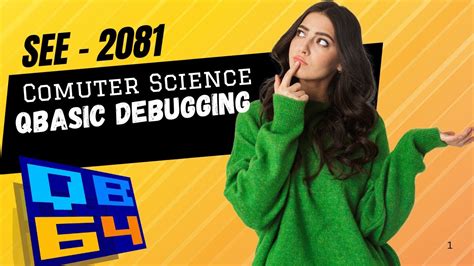 Qbasic Debugging Modular Programming See Qbasic Youtube