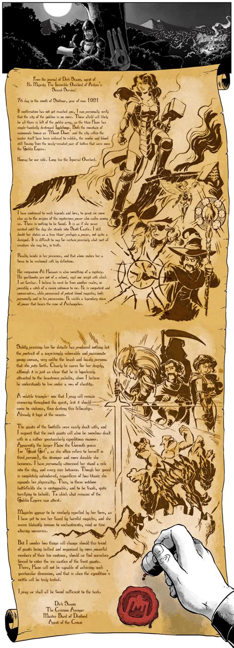 Issue 17 Page 68 And 69 Giant Girl Adventures