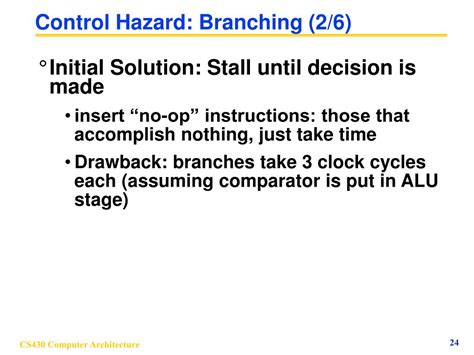 Ppt Cs430 Computer Architecture Introduction To Pipelined Execution Powerpoint Presentation