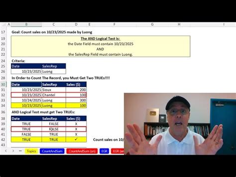 Free Video Excel Formulas For Counting And Adding Count Counta Rows