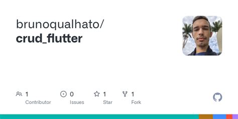 GitHub Brunoqualhato Crud Flutter
