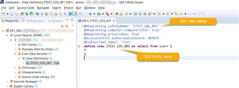 cds view data preview and graphical editor sapcodes