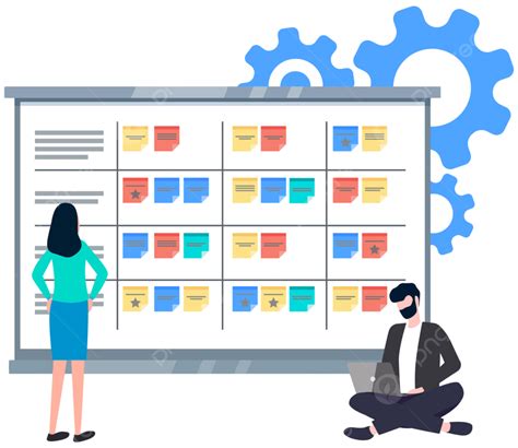 사업 전략 기획 프로젝트 관리 쪽으로 조치 브레인 스토밍 Png 일러스트 및 벡터 에 대한 무료 다운로드 Pngtree