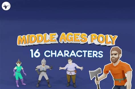 🏰 Check Middle Ages Poly Characters With 3 Free Vouchers If You Like Dont Forget About Review