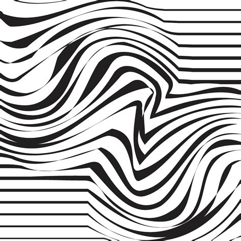 3d Abstract Monochrome Background With Line Pattern Vector Design Technology Theme